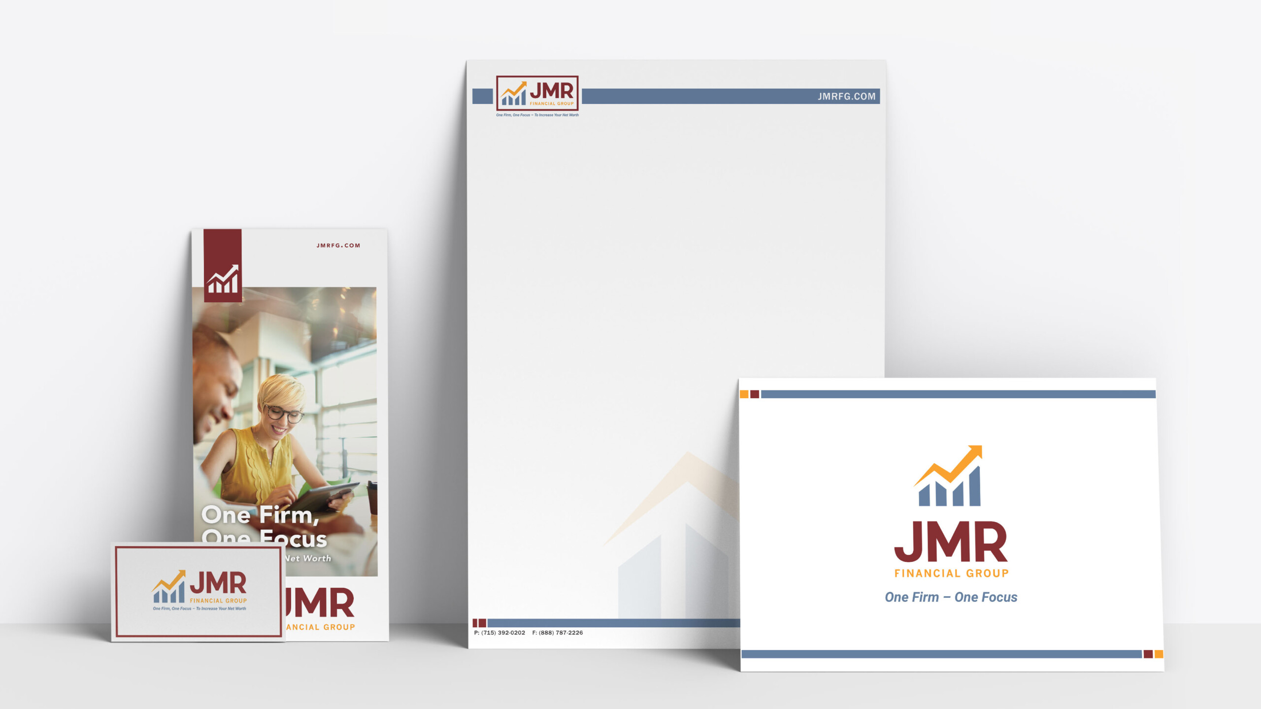 JMR Financial Group Branding, Website Development | Kero Creative